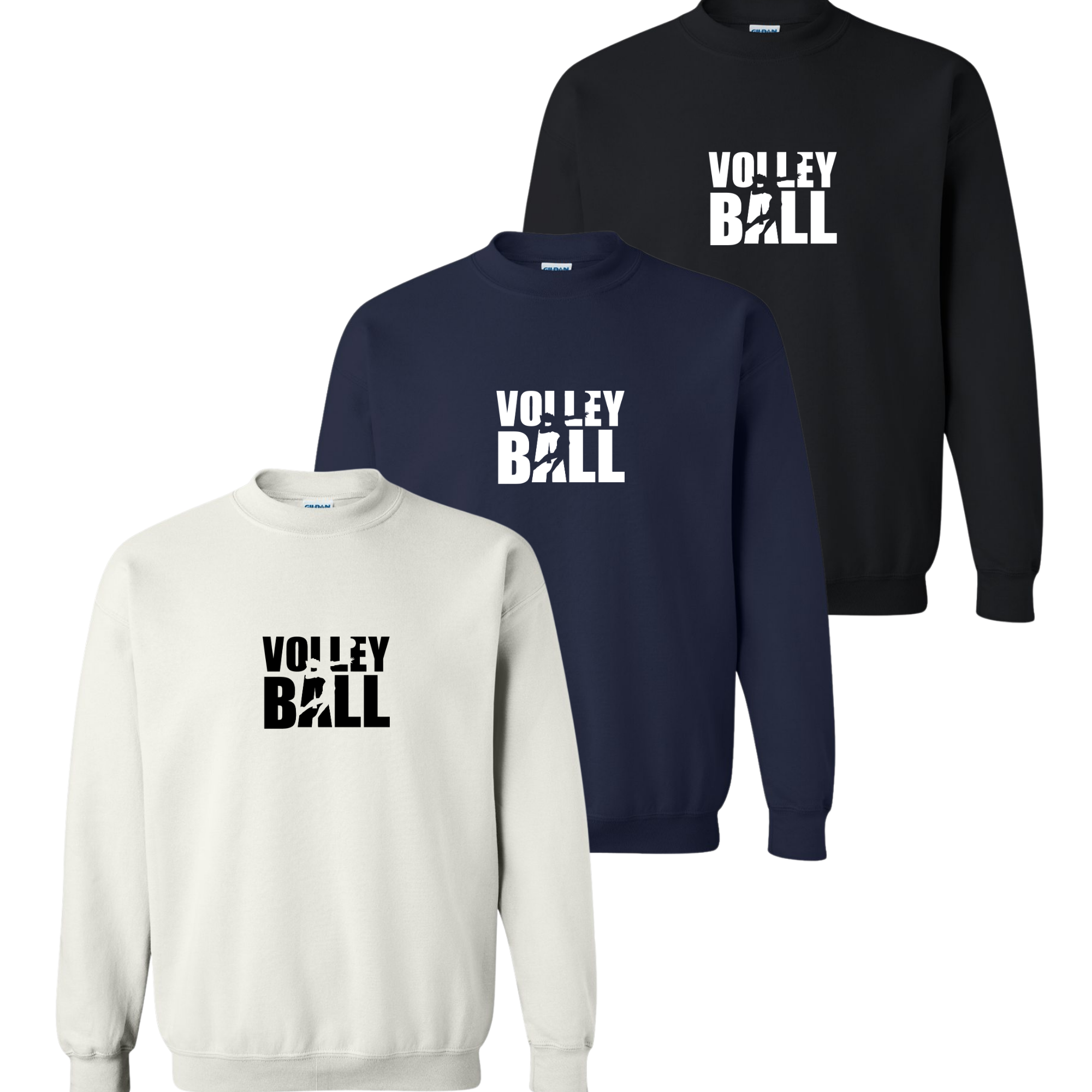 BIG VOLLEYBALL HEAVY BLEND™ CREWNECK – Volleyball Depot / Volvox Sport